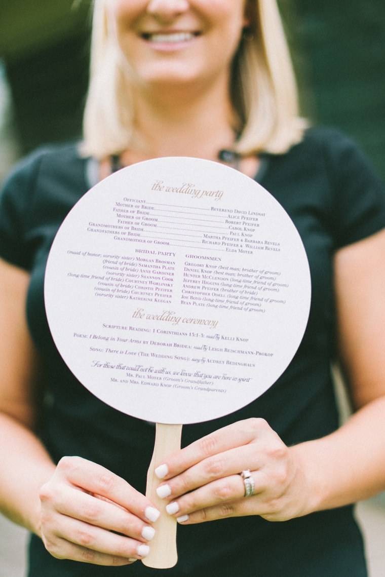 8 Wedding Ceremony Program Ideas | Every Last Detail