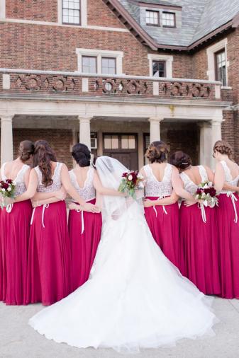 A Vintage Glam Champagne & Red Wedding | Every Last Detail