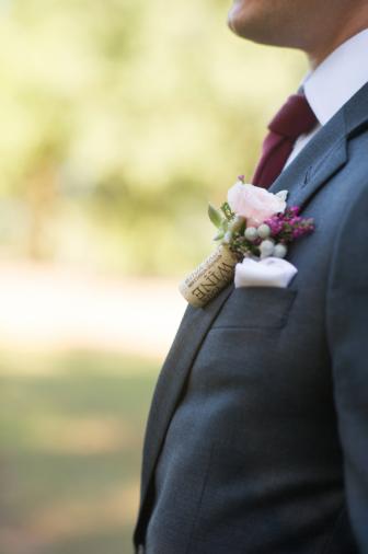 Elegant Pink & Red Wine Themed Wedding | Every Last Detail
