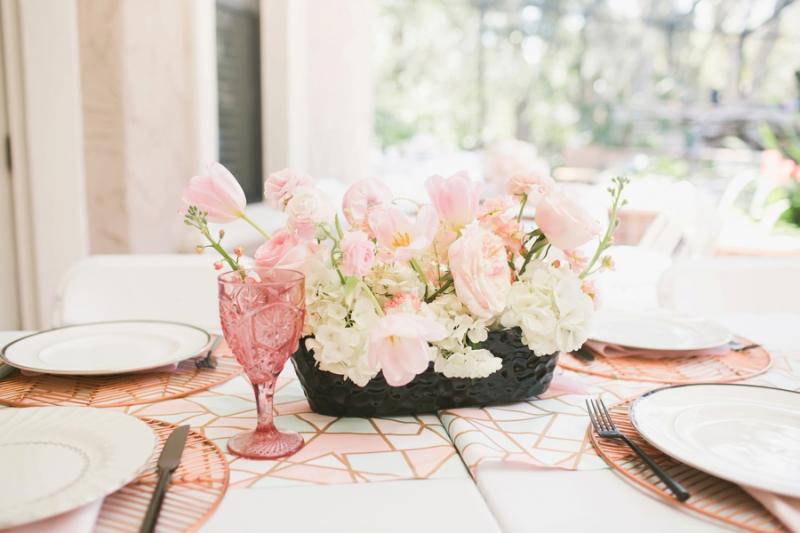 A Modern Geometric Inspired Baby Shower | Every Last Detail