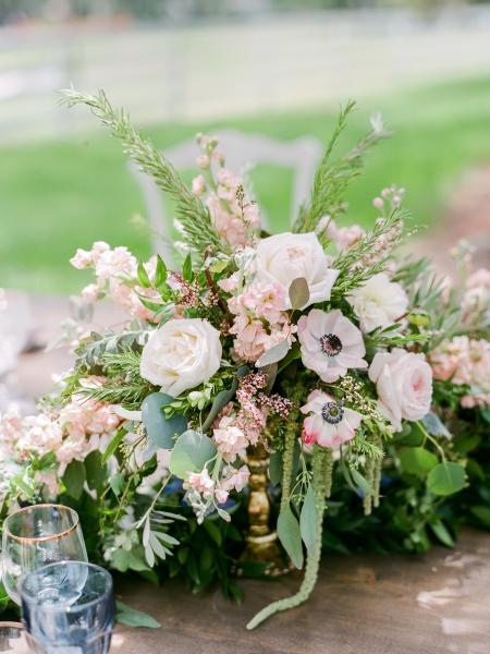 Blue & Blush Chambray-Inspired Wedding Ideas | Every Last Detail