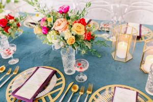 Colorful Stained Glass Inspired Wedding Design | Every Last Detail